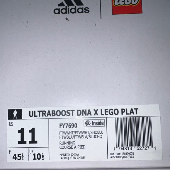 adidas | Shoes | New Adidas Mens Ultraboost Dna X Lego Plates Running ...